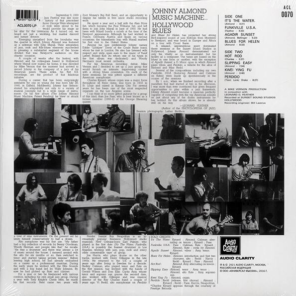 Johnny Almond Music Machine - Hollywood Blues (VINYL) 889397107703 | eBay