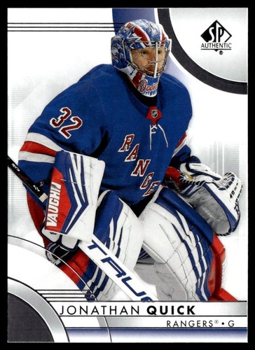 JONATHAN QUICK 2023-24 SP AUTHENTIC NEW YORK RANGERS #34 | eBay