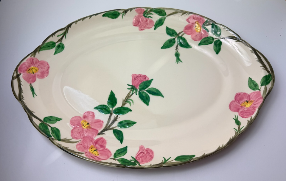 Franciscan Desert Rose Large Turkey Platter 19” x 13” Made in ...