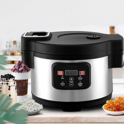 Fully Automatic Pearl Pot Pearl Tapioca Cooker Pearl Maker 12L for Boba ...