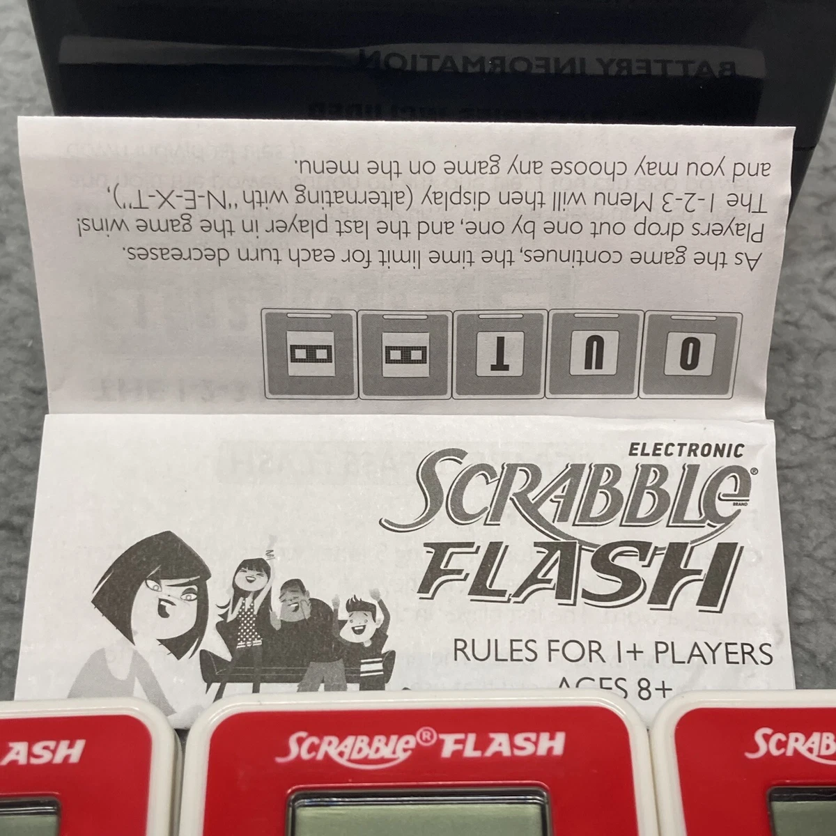 Electronic Scrabble Cubes