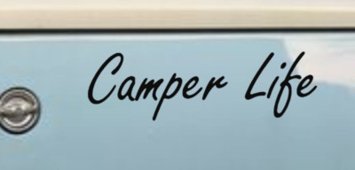 camper life Car fun van campervan caravan Bumper, dub, drift Vinyl ...