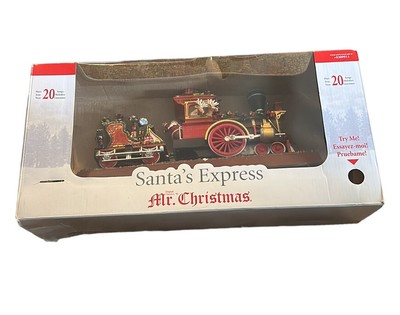 Mr. Christmas Santa's Express Train- Animated, Musical Working Music | eBay