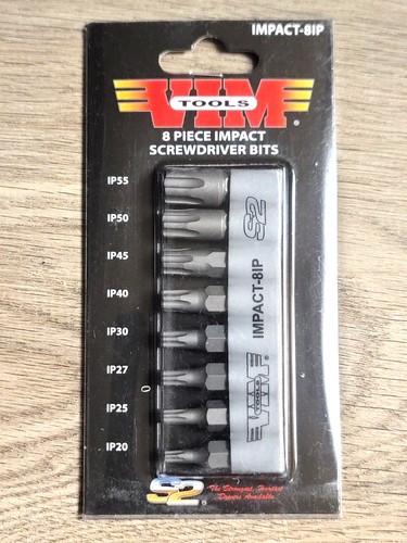VIM Tools 8pc 5/16 Hex Torx Plus Bit Set for Hand Impact Driver #IMPACT ...