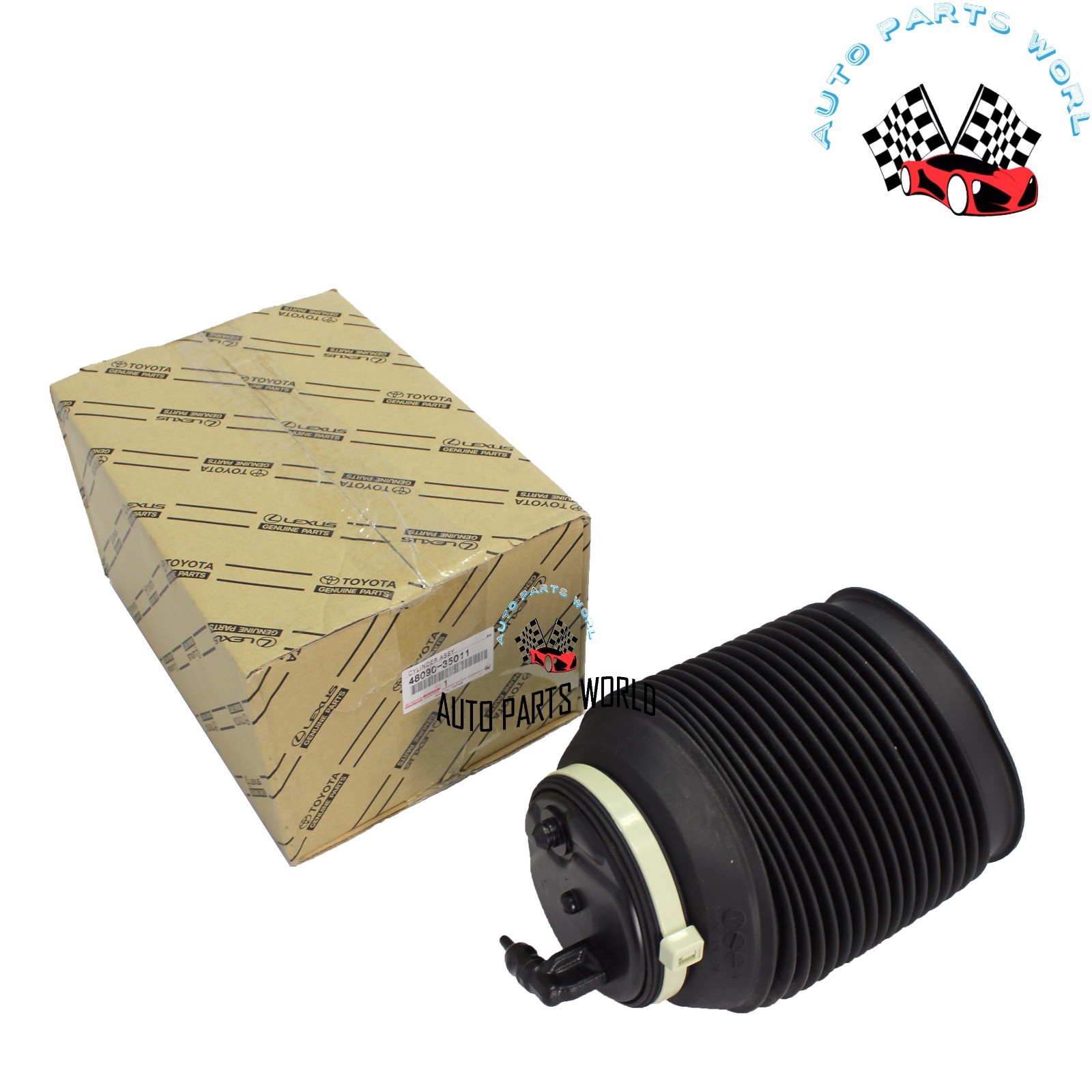 GENUINE OEM TOYOTA LEXUS 4RUNNER GX470 REAR LEFT PNEUMATIC CYLINDER ...