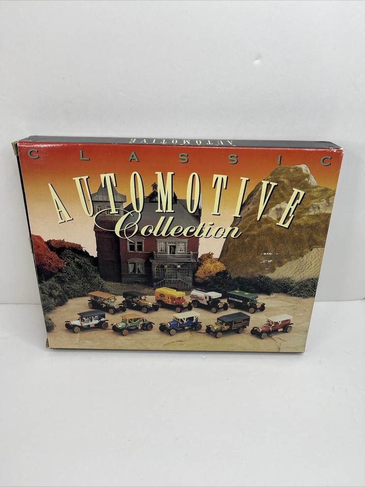 Vintage ‘Classic Automotive Collection 10 Antique Model Car Set ...