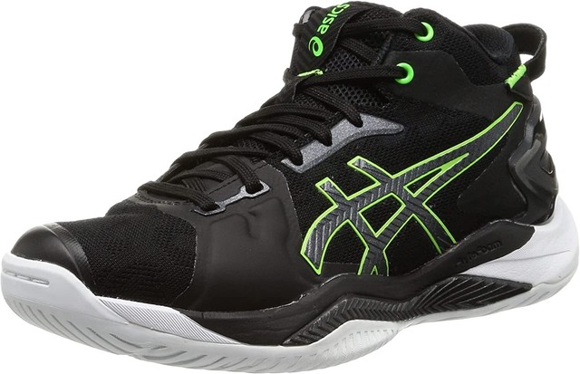 ASICS Basketball Shoes GELBURST 26 Black Green 1063A047 US9.5(27.5cm ...