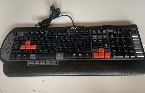 A4tech A4-X7-G800V 3xFast Gaming Keyboard, USB / Tested! 4711421857062 ...