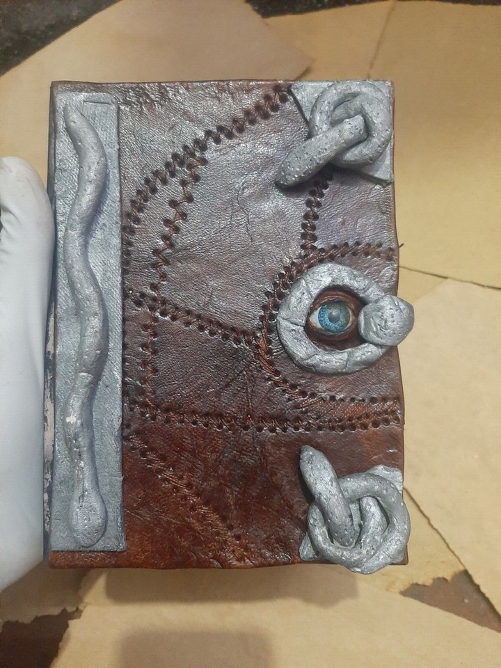 Hocus Pocus Spellbook Notebook with Black Flame Candle Bookmark and ...