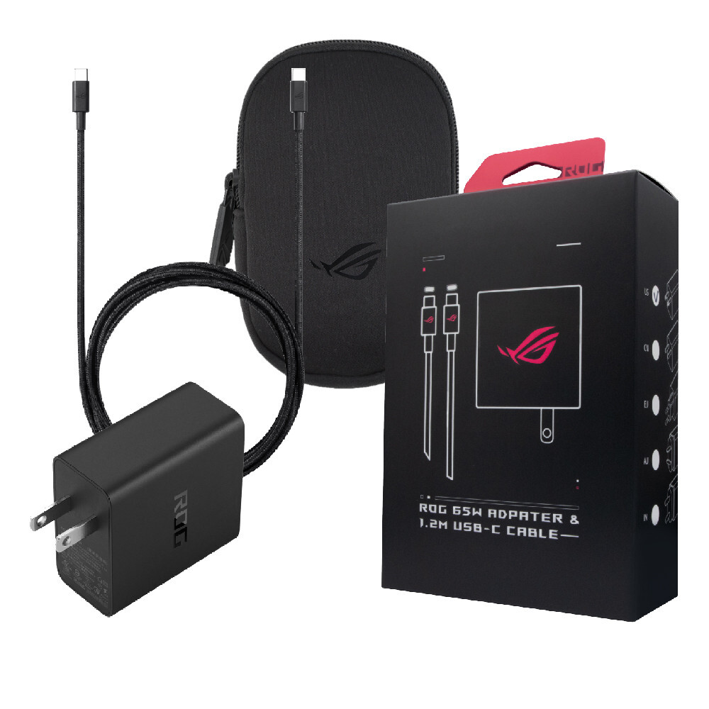 Original ASUS Official AC65-01 ROG 65W Adapter Set (With 1.2m USB-C ...