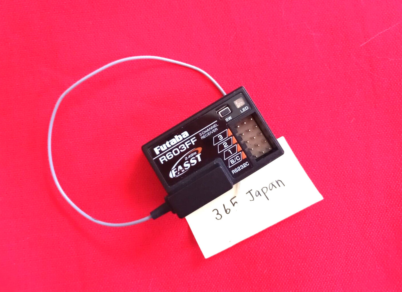 Futaba R603FF 3-Channel Telemetry Receiver 2.4GHz FASST RS232C | eBay