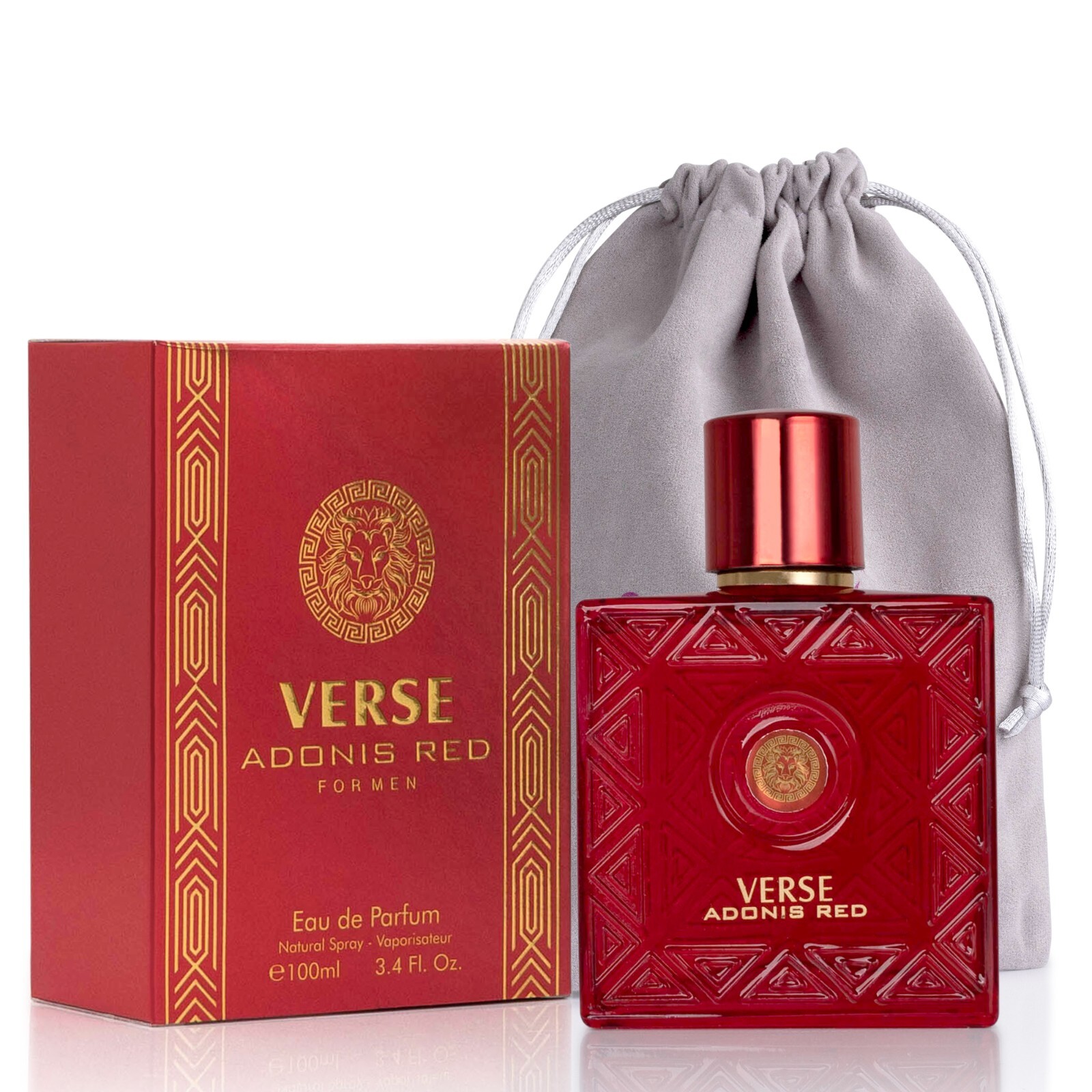 Verse Adonis Red Perfume EDP Refresh & Aromatic Perfume With Suede ...