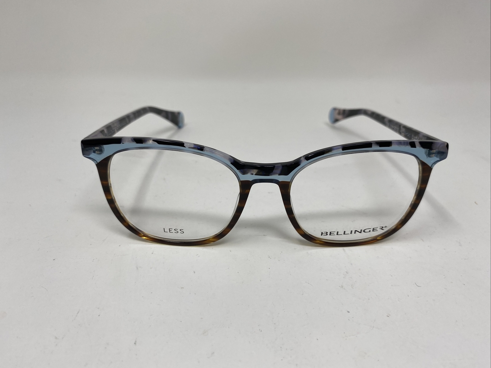 BELLINGER DENMARK EYEGLASS LESS ACE 2115 48/18/140 c 274 GRAY BROWN ...