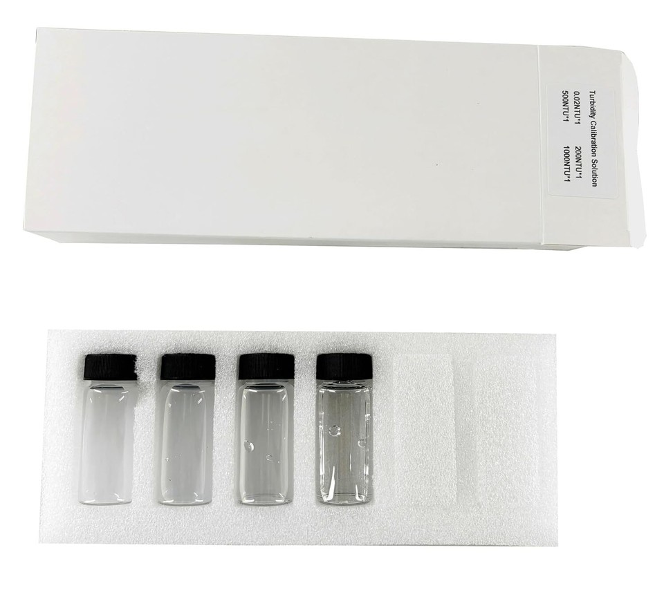 Turbidity Calibration Solution Kit with 4 PCS Solution 0.02NTU 200NTU ...