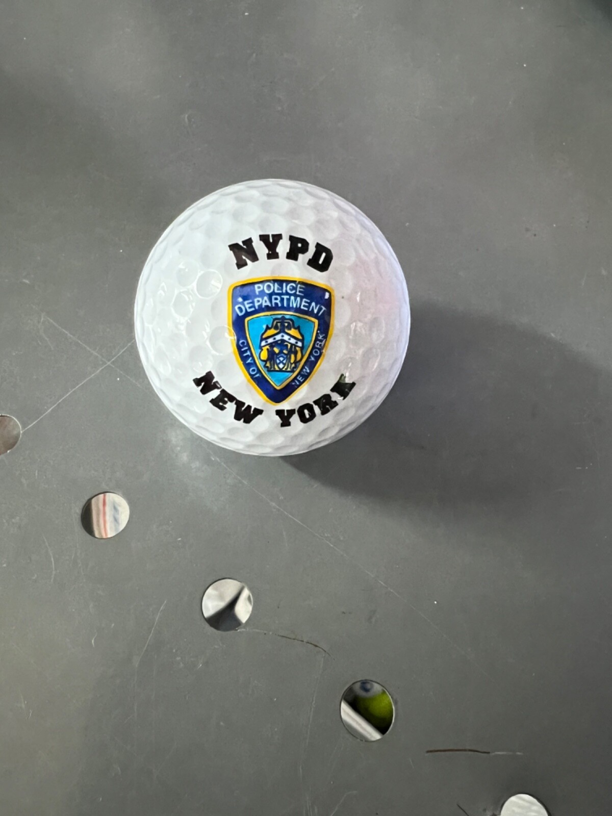 LOGO GOLF BALL-RARE ORIGINAL NYPD-NEW YORK POLICE DEPARTMENT‼️ | eBay
