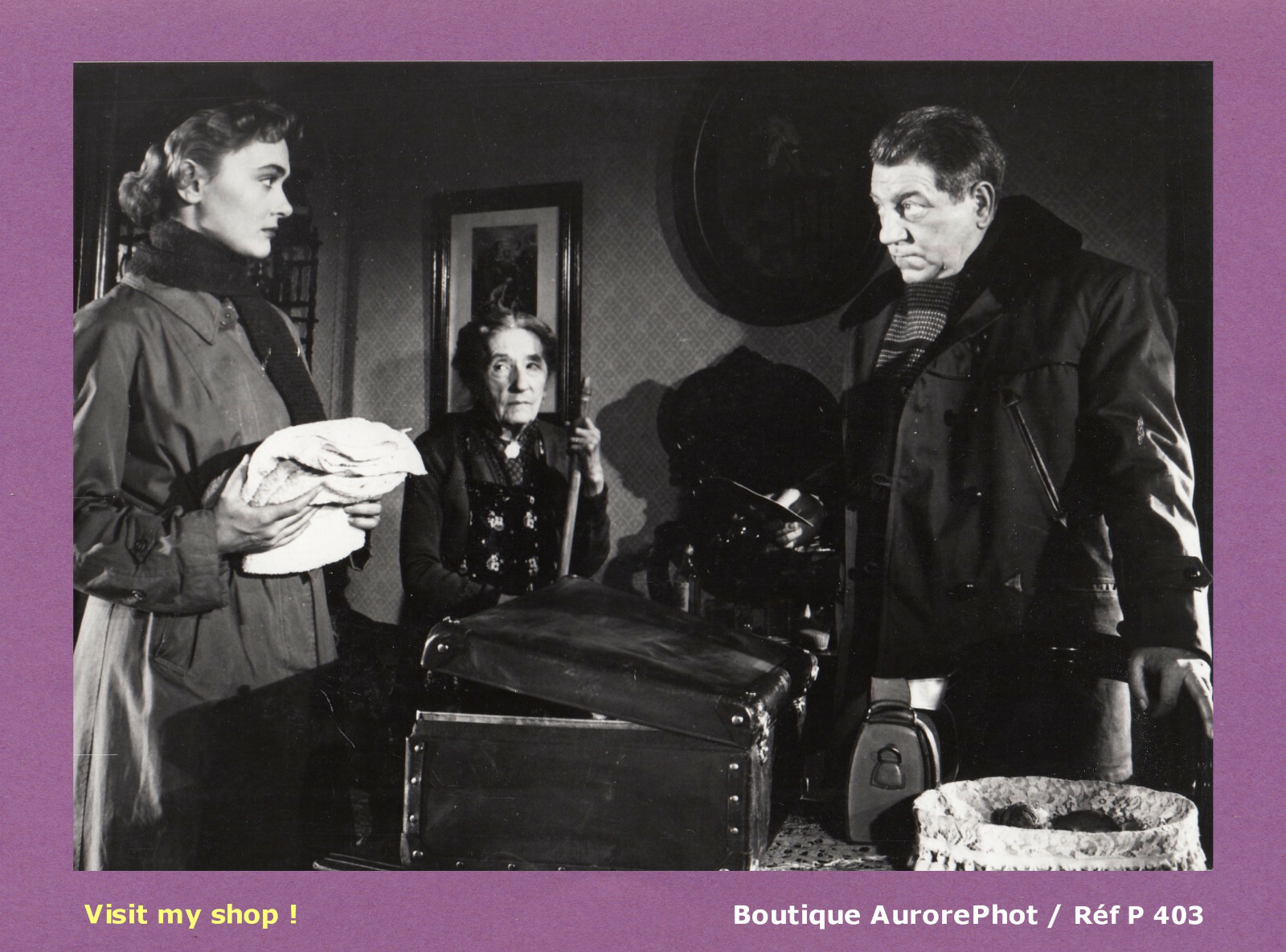 PHOTO DE PRESSE CINÉMA : DANIELLE DELORME, GABRIELLE FONTAN & JEAN ...