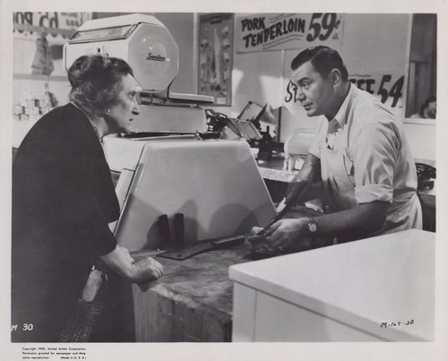 1955 Butcher Shop Scene Pork Tenderloin Display Original Rare Press ...