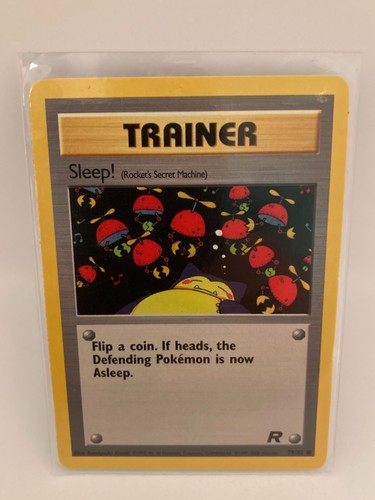 Vintage Pokemon Team Rocket - Sleep Trainer 79/82 | eBay