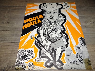 HOULA HOULA Fernand Raynaud Maea Flohr dossier presse cinema 1958 | eBay
