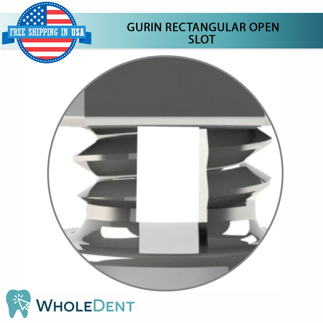 10x 0rthodontic Dental Gurin Rectangular Grip Stop Archwire Lock ...