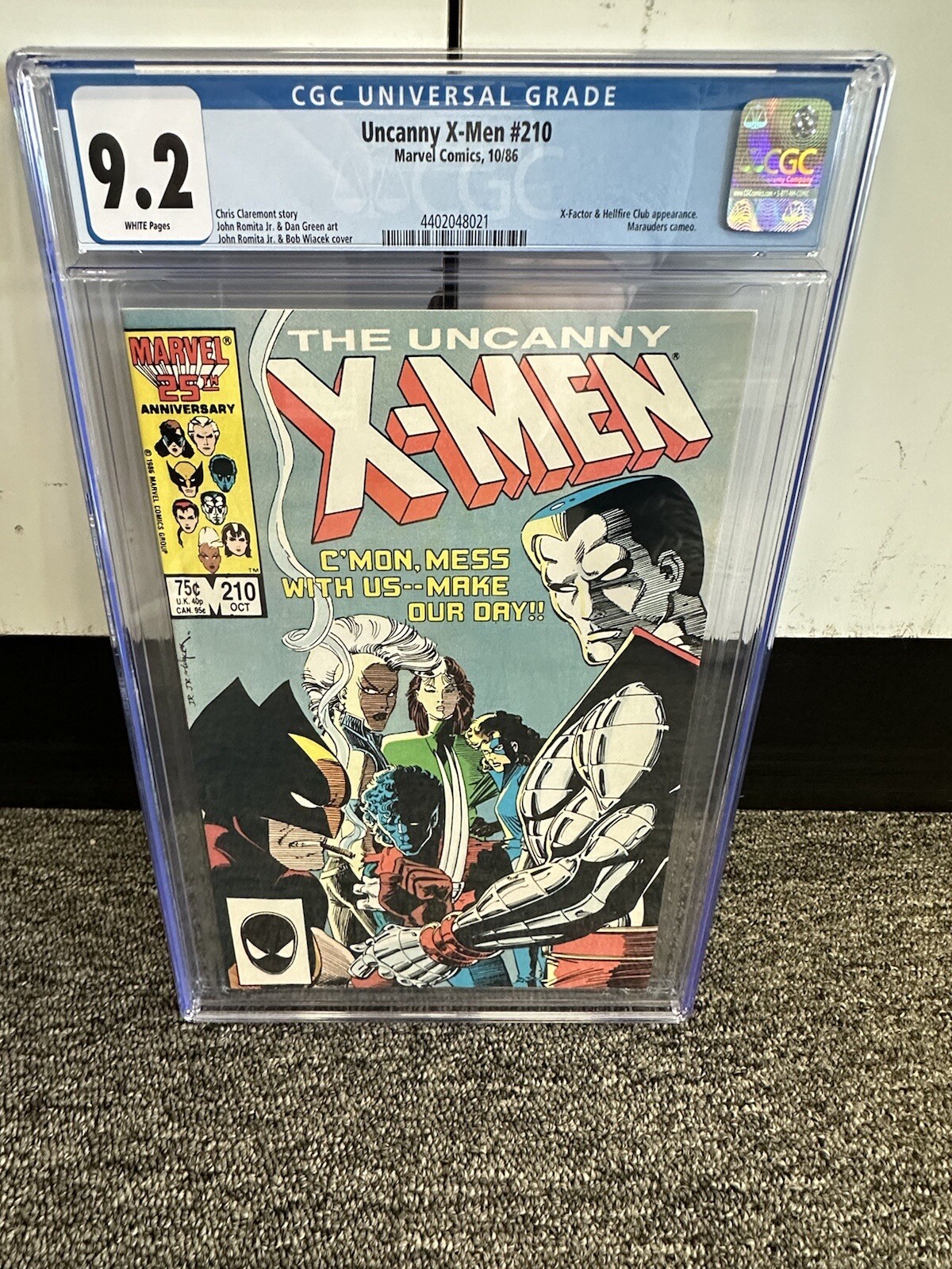 Marvel Comics The Uncanny X-MEN #210 1986 CGC 9.2 | eBay