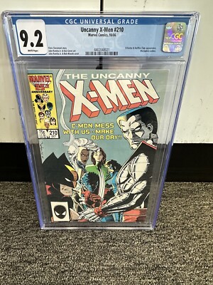 Marvel Comics The Uncanny X-MEN #210 1986 CGC 9.2 | eBay