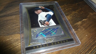 2013 PANINI SELECT #404/750 BRUCE RONDON AUTOGRAPHED BASEBALL CARD | eBay