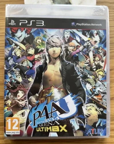 NEW - SEALED - PS3 - Persona 4 Arena Ultimax Playstation 3 Game P4A U.K ...