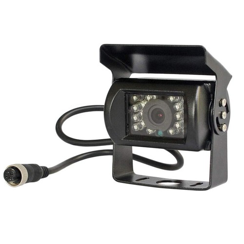 12-24V 4-Pin Night Vision Parking Rear View Camera for Car Bus Truck ...