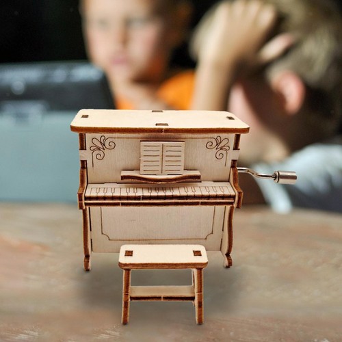 DIY Toy Piano Music Box STEM Educational Toys Instrument Toy Assembly ...