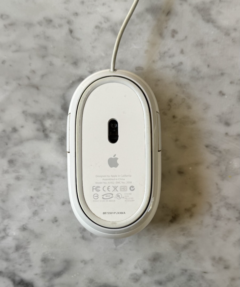 Apple wired Mouse A1152 - USB White Mouse OEM | eBay