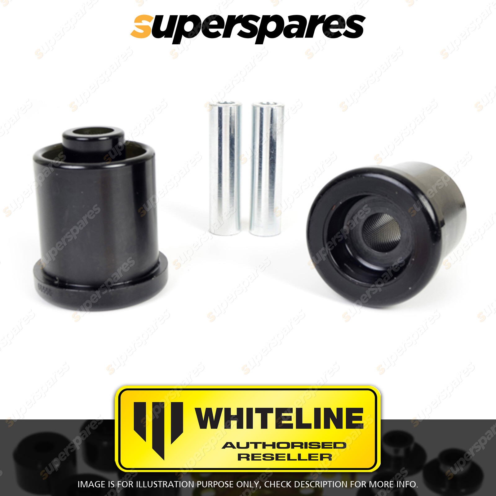 Whiteline Rear Beam axle Front bushing for RENAULT MODUS 1ST GEN SCENIC ...