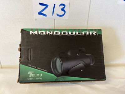 TELMU 12X50 HD Monocular Telescope BAK4 Prism Free shipping | eBay