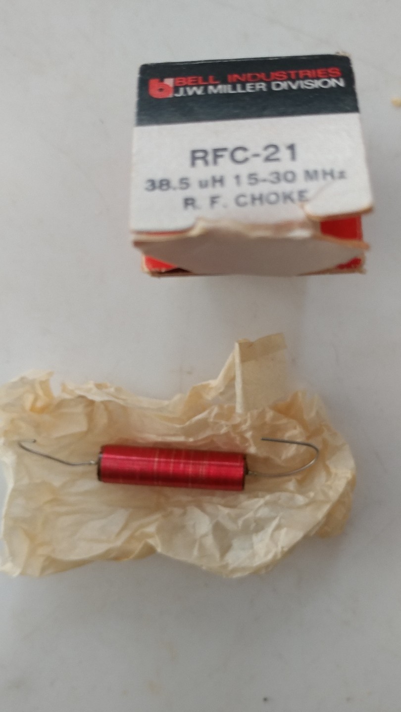 Miller RFC-21 RF Choke Coil 21MHz - NOS for sale online | eBay