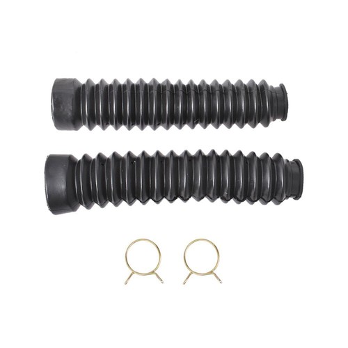 Front Fork Shock BOOTS - Black Fit For Honda ATC Big Red 250es 85 86 87 ...