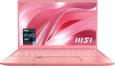 MSI Prestige 14 Eco Pink Laptop Bundle With Headset [READ DESCRIPTION ...