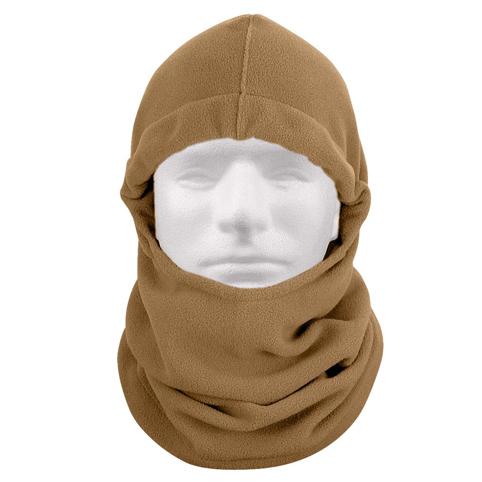 Polar Fleece Adjustable Balaclava Cold Weather Comfy Head & Neck Warmer ...