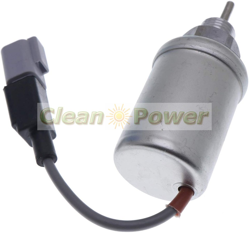 New Stop Solenoid 419-7640 4197640 for CAT 3013 C1.1 C1.5 C2.2 Engine ...