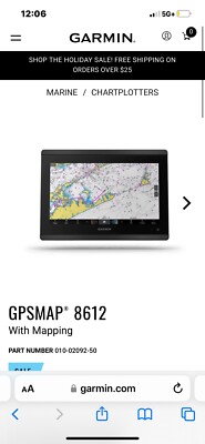 Garmin GPSMAP 8612 | eBay