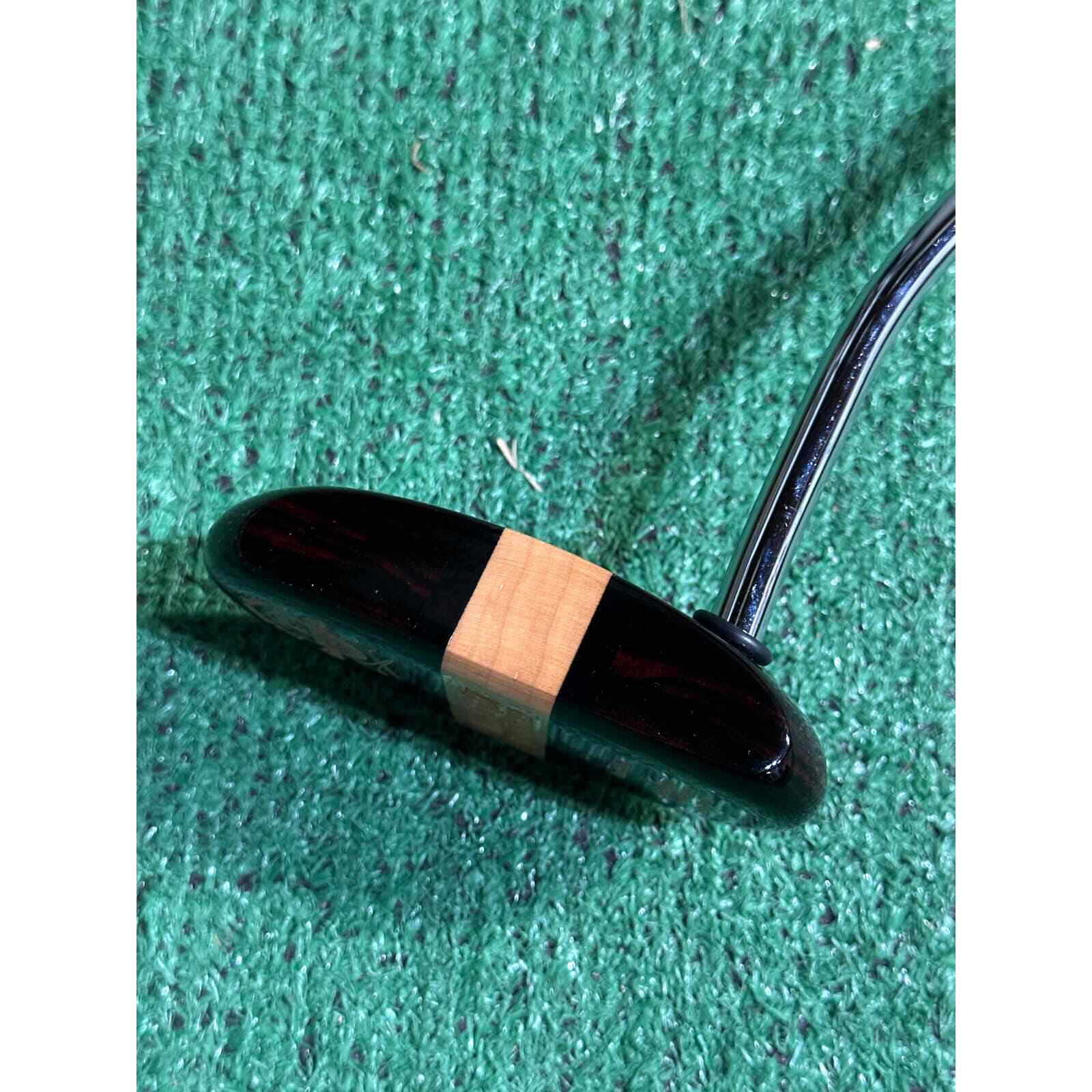Musty Putter Classic Mallet Wooden Putter w/ Valley View Casino Stamped ...