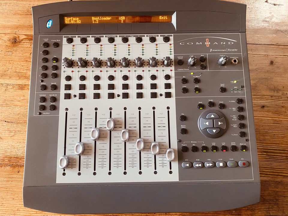 Digidesign Command|8 Mixing Controller DAW Control Surface | eBay