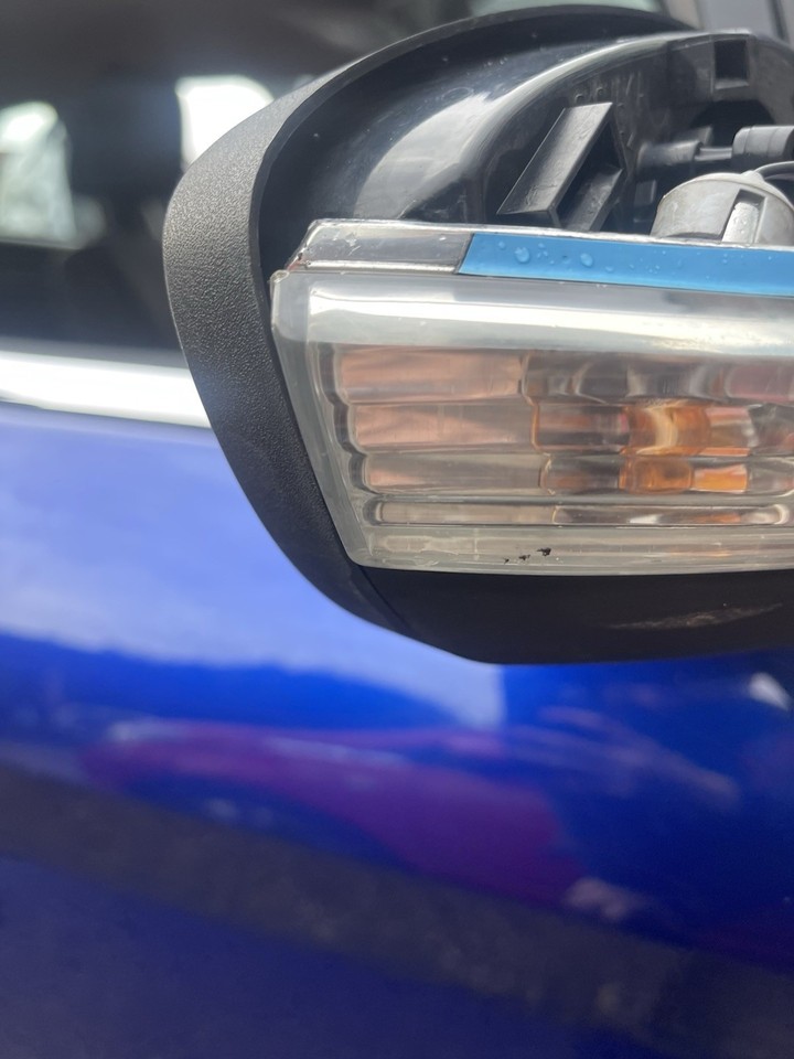 Ford Fiesta Mk7 Wing Mirror Drivers Offside Front No Case 2012-2017 ...