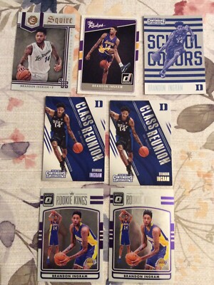 BRANDON INGRAM BASKETBALL ROOKIE CARD LOT (7) NM HIGH BV FAST SHIPPING ...