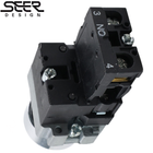 LED Racing Car Engine Power Start 12V10A Push Button Ignition Red ...