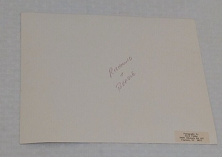 TIM RICHMOND Autographed Signed 8x10 Photo NASCAR JSA Beadle 1980s ...