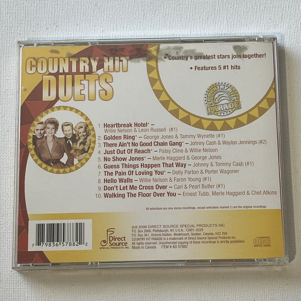 Country Hit Duets - Various Artists (Music CD) | eBay