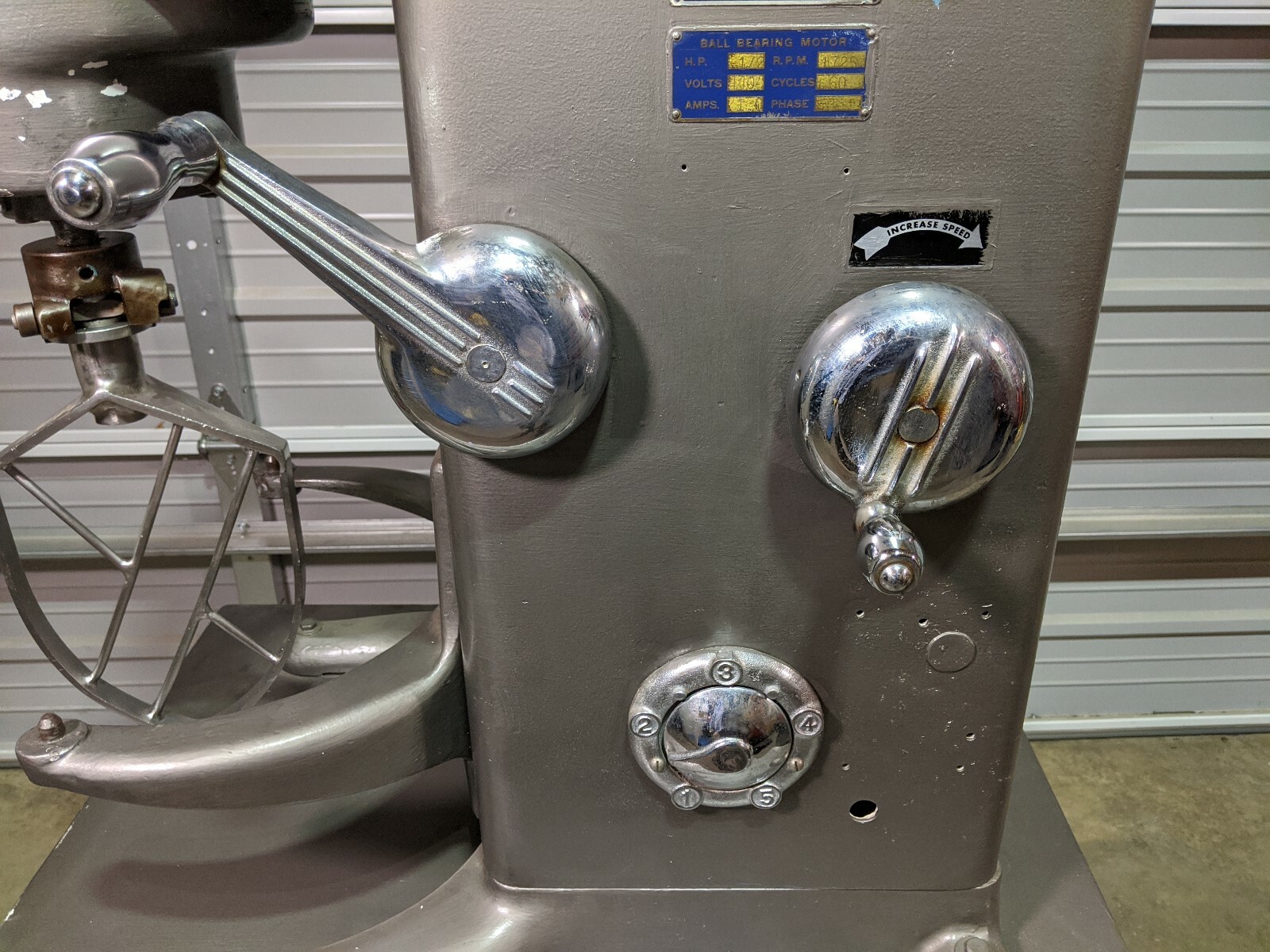 Blakeslee CC20S Planetary Mixer 20 Qt Cart Mount 5-Speed with Beater *w ...