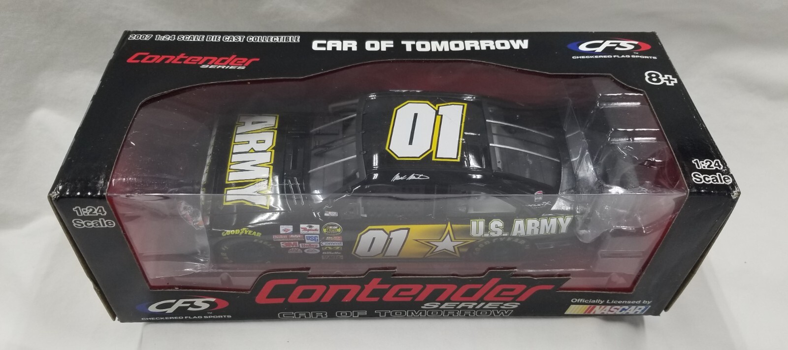 Mark Martin # 01 U.S. Army 1:24 Contender Series Car of Tomorrow | eBay