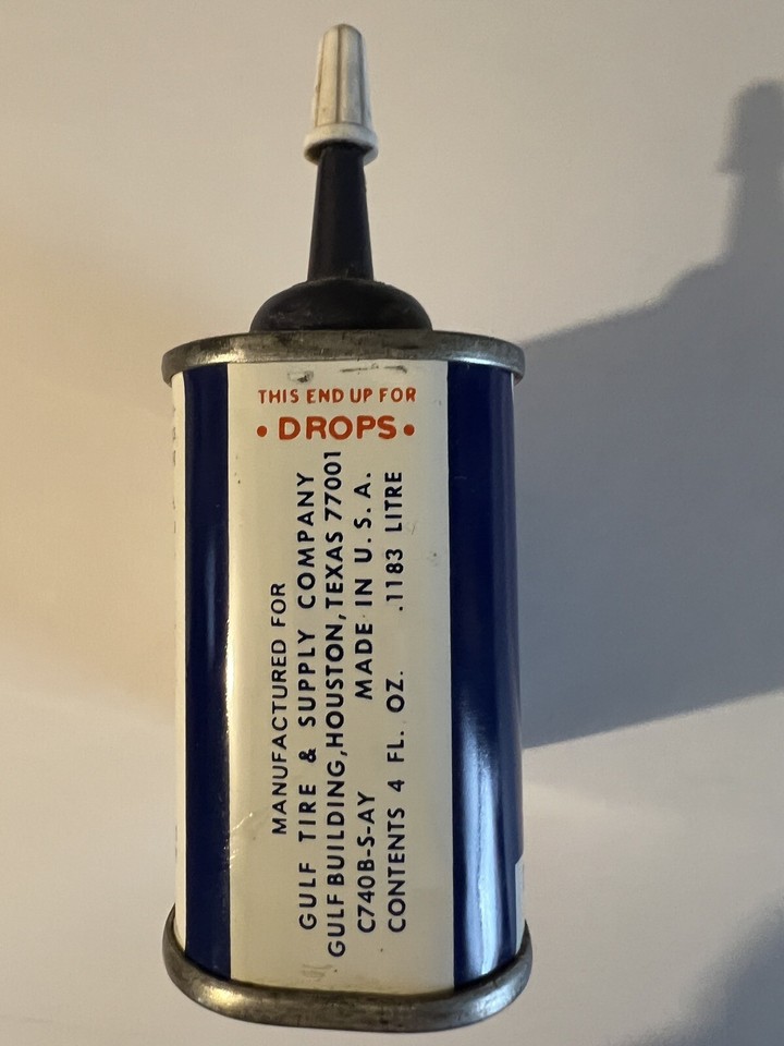Vintage Handy Oiler Gulf Lock Ease 4 Oz. Handy Oiler | eBay