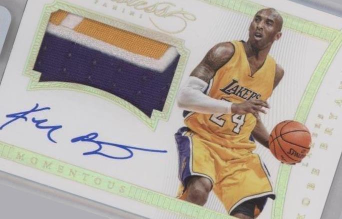 2014-15 Panini Flawless - Momentous Autographed Memorabilia Kobe Bryant ...